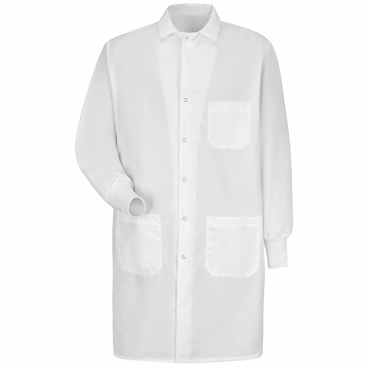 Red Kap Unisex Adult Kp72 Medical Lab Coat, White, Medium US