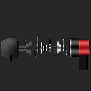 schicj133mm Sell Well Business Style Portable Dual Unit Universal 3.5mm in-Ear Stereo Earbuds,Waterproof Earphone Headphone with Mic for Cellphone,for Workout, Running, Jogging Green