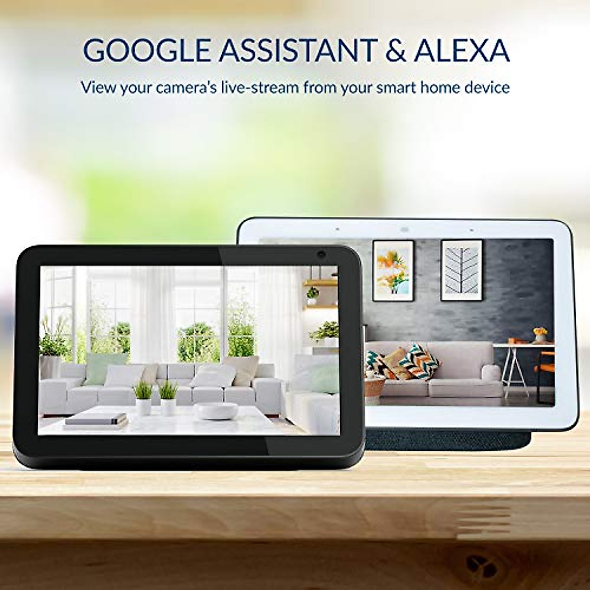 Kami by YI 4pc 1080p Cameras For Home Security with Human Detection, Activity Zone, Seamless Footage Playback with Phone APP - Compatible with Alexa and Google Assistant