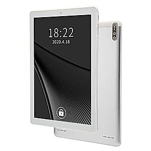 10 Inch Tablet, 8 Core Processor 64Gb 3Gb, IPS Screen Dual Speakers, 3G Network 5G WiFi, Night Reading Mode, 6000Mah Android 11 Suitable for Learning(USA)