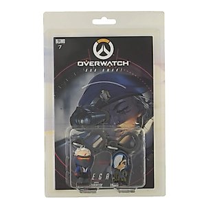 Overwatch Ana and Soldier 76 Comic Book and Backpack Hanger Two-Pack