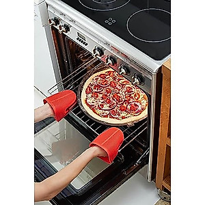 Lekue Perforated Pizza Mat, 14", Brown