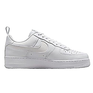 Nike Air Force 1 '07 LV8 Reflective Swoosh (us_Footwear_Size_System, Adult, Men, Numeric, Medium, Numeric_10) White