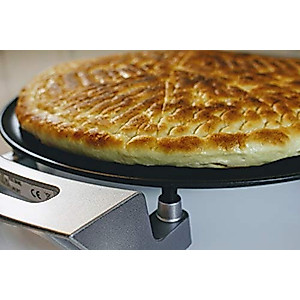 Addis Griddle (Mitad/Mogogo) –16 inch Digital Electric Griddle for Injera, Lefse, Pancake – Even Heat Distribution