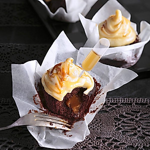 Augshy Cupcake Pipette, 450pcs 4ml Plastic Pipettes Dropper Transfer Pipette Strawberry Disposable Pipettes Suitable for Chocolate, Cupcakes, Strawberries, Mini Cakes