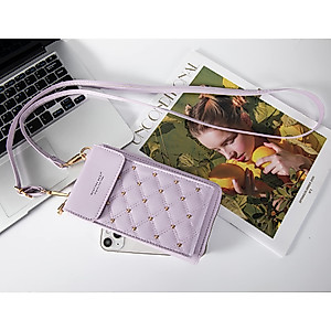 Montana West Small Crossbody Cell Phone Purse for Women RFID Blocking Cellphone Wallet Purses Travel Size MWC-110PP