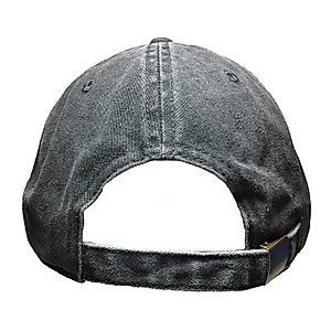 Don't Thread On Me D.T.O.M. US Army Retired Dad Hat Washed (Black)