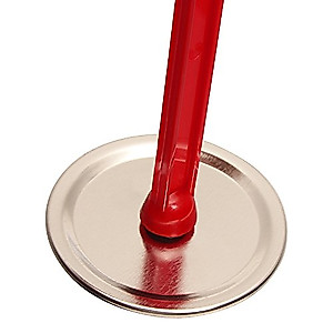 Kitchen Crop Magnetic Canning Lid Lifter, Red