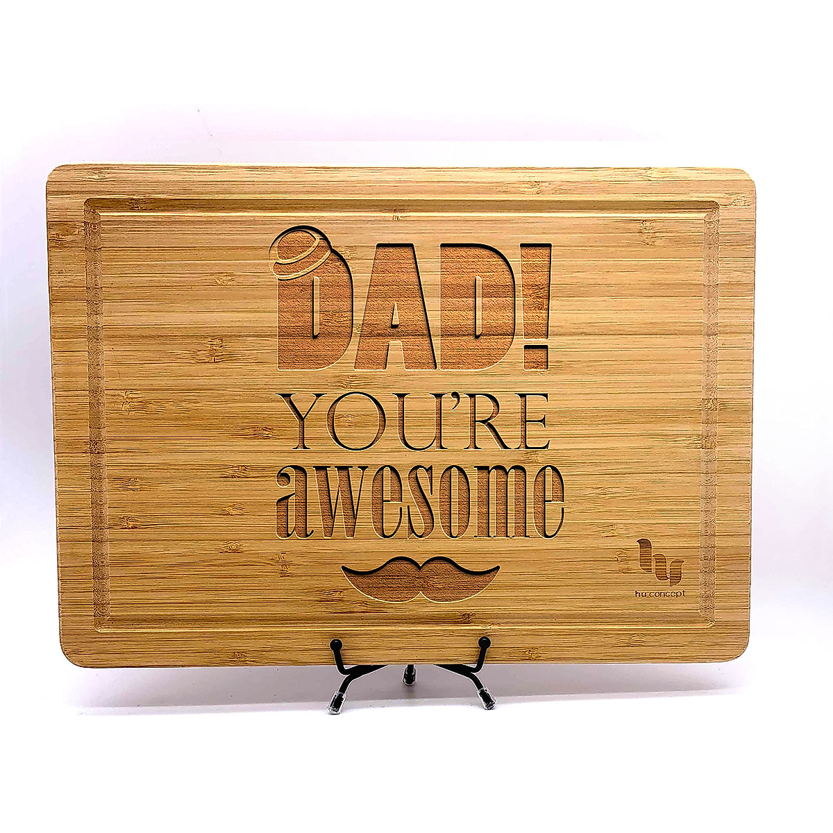 Grill Master Cutting Board for Dad or Grandpa, Steak Lover Father, With Children Names, Grill Lover Dad Gift, Personalized Cutting Board Gift for Men, BBQ Gifts, Customized Cutting Board, 9 Designs