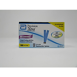 PRECISION XTRA TEST STRIPS 100 EACH