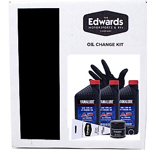 Edwards Oil Change Kit fits 2019-2021 Yamaha Grizzly EPS Kodiak 700