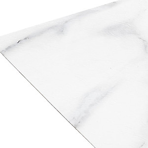 Palazzo Self Adhesive 12-Inch Vinyl Floor Tiles, 20 Rectangular Tiles - 12" x 24", Luxe White Pattern - Peel & Stick, DIY Flooring for Kitchen, Dining Room, & Bedrooms by Achim Home Décor