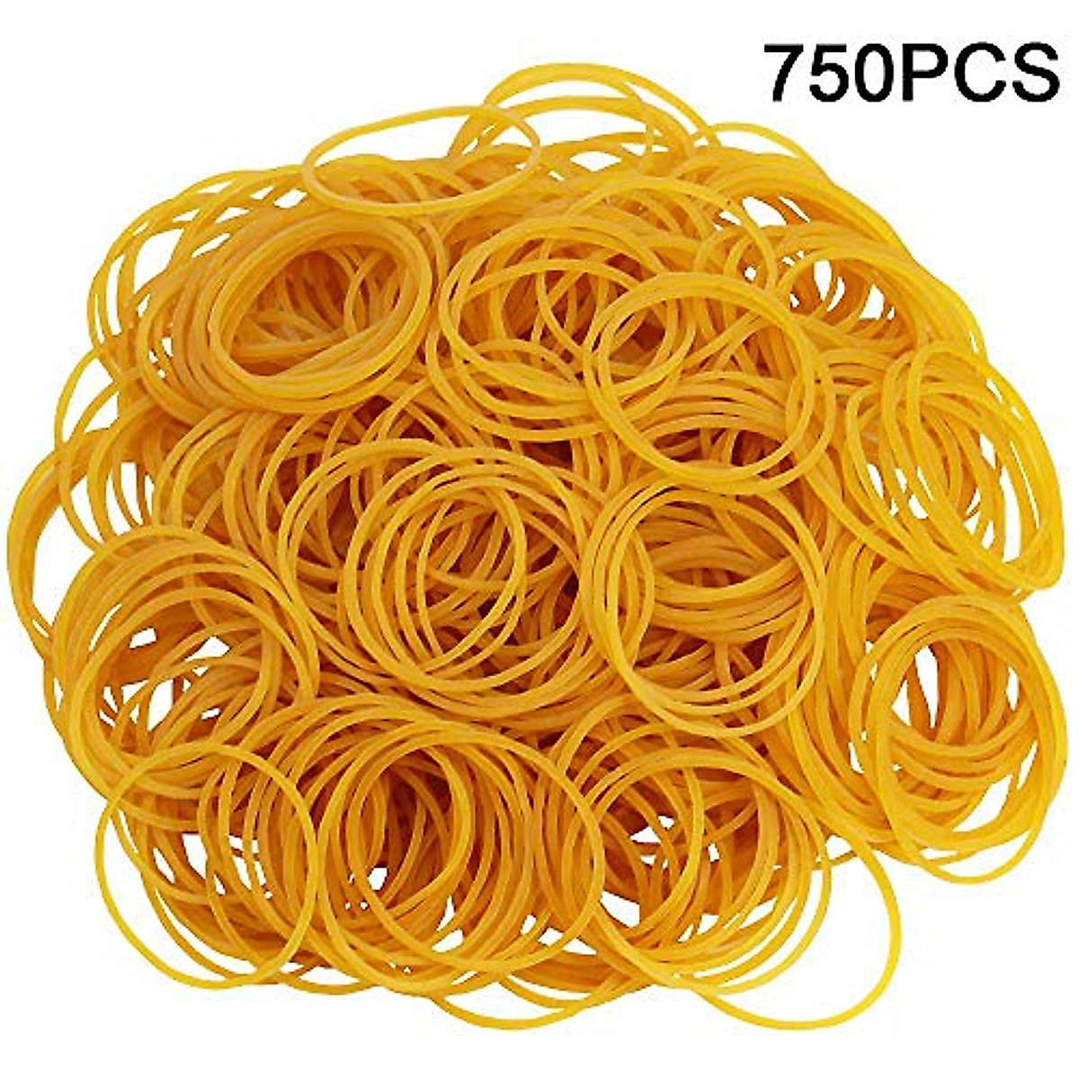 AMUU Rubber Bands 750pcs size 25mm 1 inch rubber bands Small Rubber Band for Office supplies School Home Elastic Band