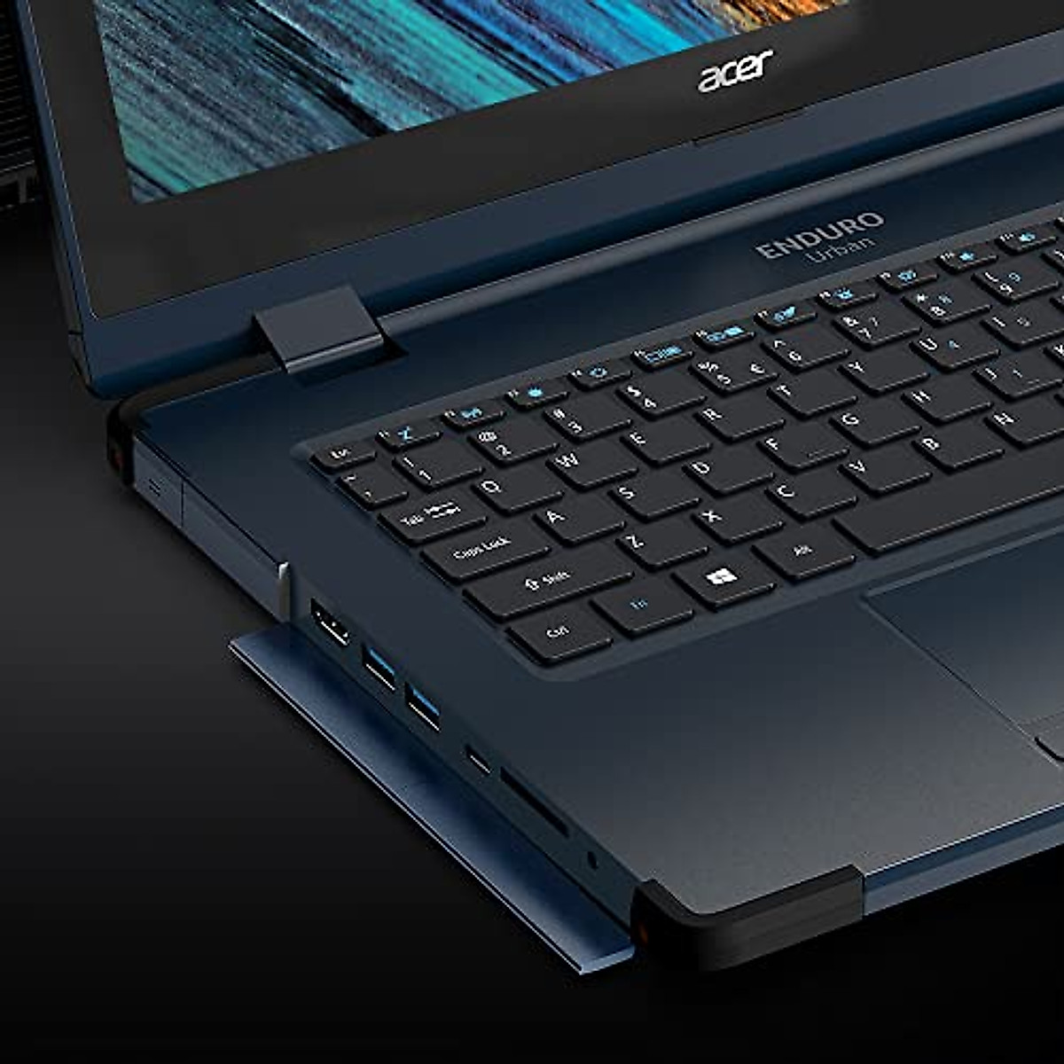 Acer Enduro Urban N3 EUN314A-51W-73PW Rugged Laptop | 14" Full HD IPS 450nit Gorilla Glass Display | Intel Core i7-1165G7 | 16GB DDR4 | 1TB NVMe SSD | Wi-Fi 6 | MIL-STD 810H | Backlit KB | Windows 11