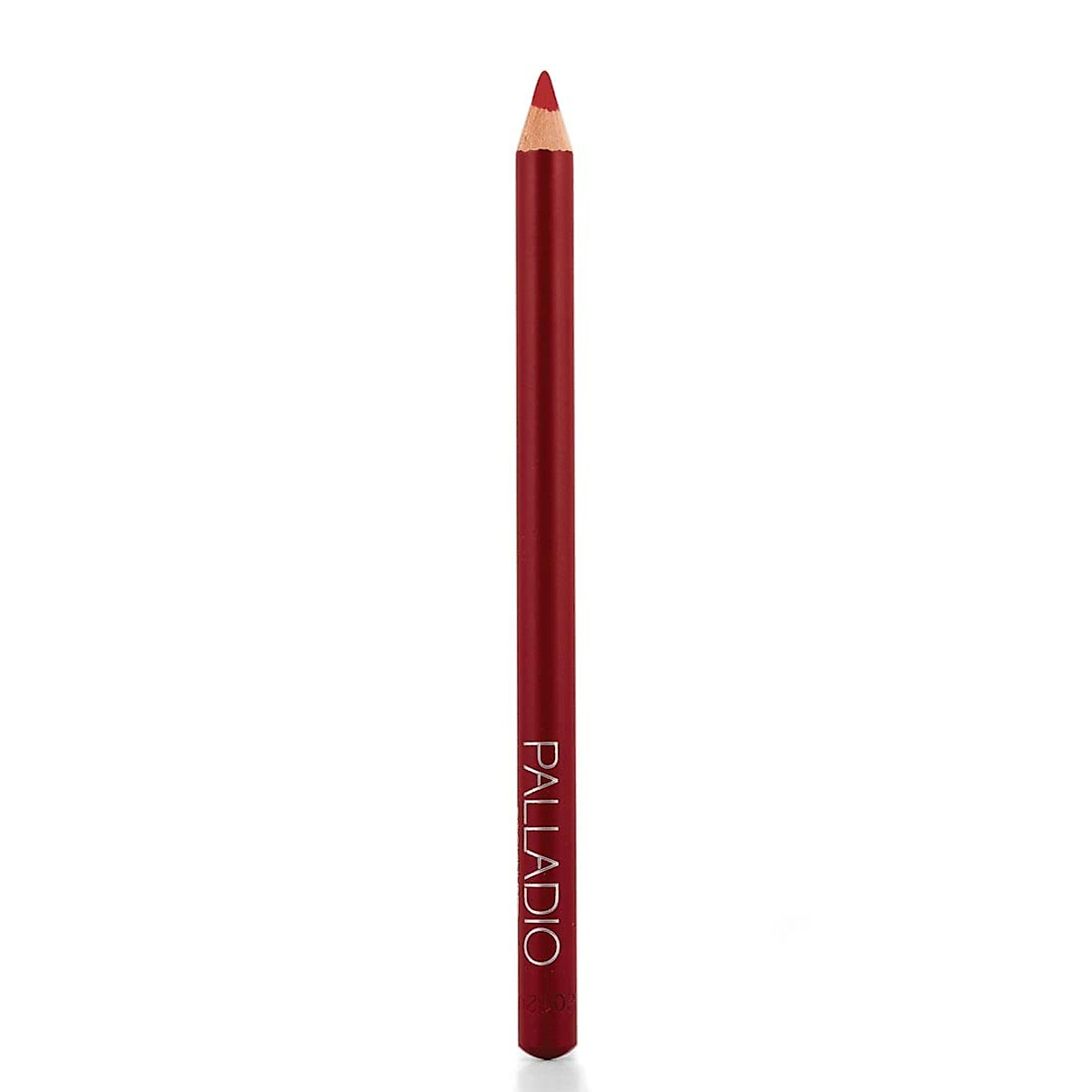 Palladio Lip Liner Pencil, Wooden, Firm yet Smooth, Contour and Line with Ease, Perfectly Outlined Lips, Comfortable, Hydrating, Moisturizing, Rich Pigmented Color, Long Lasting, Rockin Red