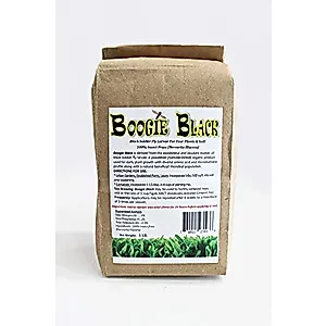 Boogie Brew Compost Tea 2 Part Formula, 3 Pounds. The Organic Compost Tea That Combines 17 Powerful Ingredients and 1 Pound Boogie Black Bundle