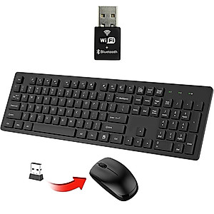 HP 8300 USFF Computer Desktop PC, Intel Core i5 3.2GHz Processor, 8GB Ram, 500GB Hard Drive, WiFi | Bluetooth, 1080p Webcam, Wireless Keyboard & Mouse, 19 Inch Monitor, Windows 10 (Renewed)