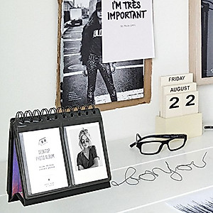 68 Pockets Mini Photo Album for Fujifilm Instax Mini 7s 8 8+ 9 25 26 50s 70 90/ Fujifilm Instax SP 1/ Polaroid PIC-300P/ Polaroid Z2300/ LG PD 233/ LG PD 239/ Name Card (Black)