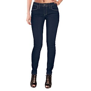 Lexi Women's Super Stretch Soft Skinny Denim Jeans XPS22880SK Indigo 14