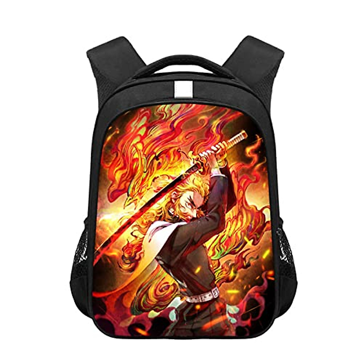 SORVA Teen Demon Slayer Student Daypack Lightweight Durable Canvas Knapsack Water Resistant Bookbag for Travel,Outdoor