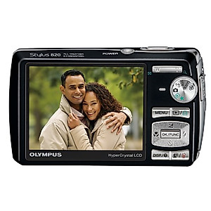 OM SYSTEM OLYMPUS Stylus 820 8MP Digital Camera with 5x Optical Zoom (Black)