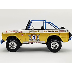 Greenlight Collectible 1970 Baja Bronco #1 Big OLY Tribute Edition Vel's Parnelli Jones Racing Limited Edition to 702 pcs 1/18 Diecast Model Car for Acme 51405