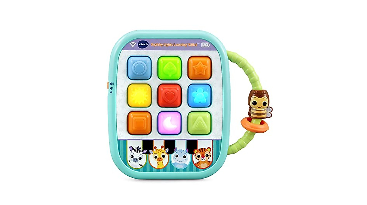 VTech Squishy Lights Learning Tablet for Sensory & Early Learning