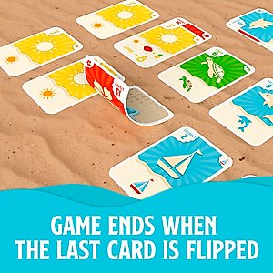 Ripple Card Game - Match, Stack, and Collect Combos on your Beach. Easy to Learn and Fun for Kids, Teens, & Adults.