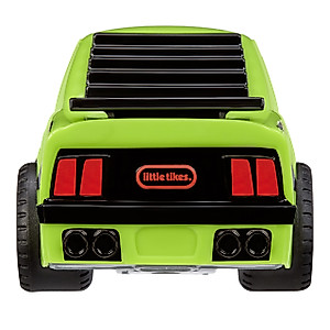 Little Tikes My First Cars Crazy Fast Cars Muscle Car Pullback Toy Car Vehicle with Epic Speed and Distance, Goes up to 50 ft