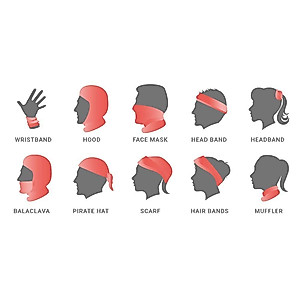 ShopINess Multifunctional Headwear Bandana - D. V. Style