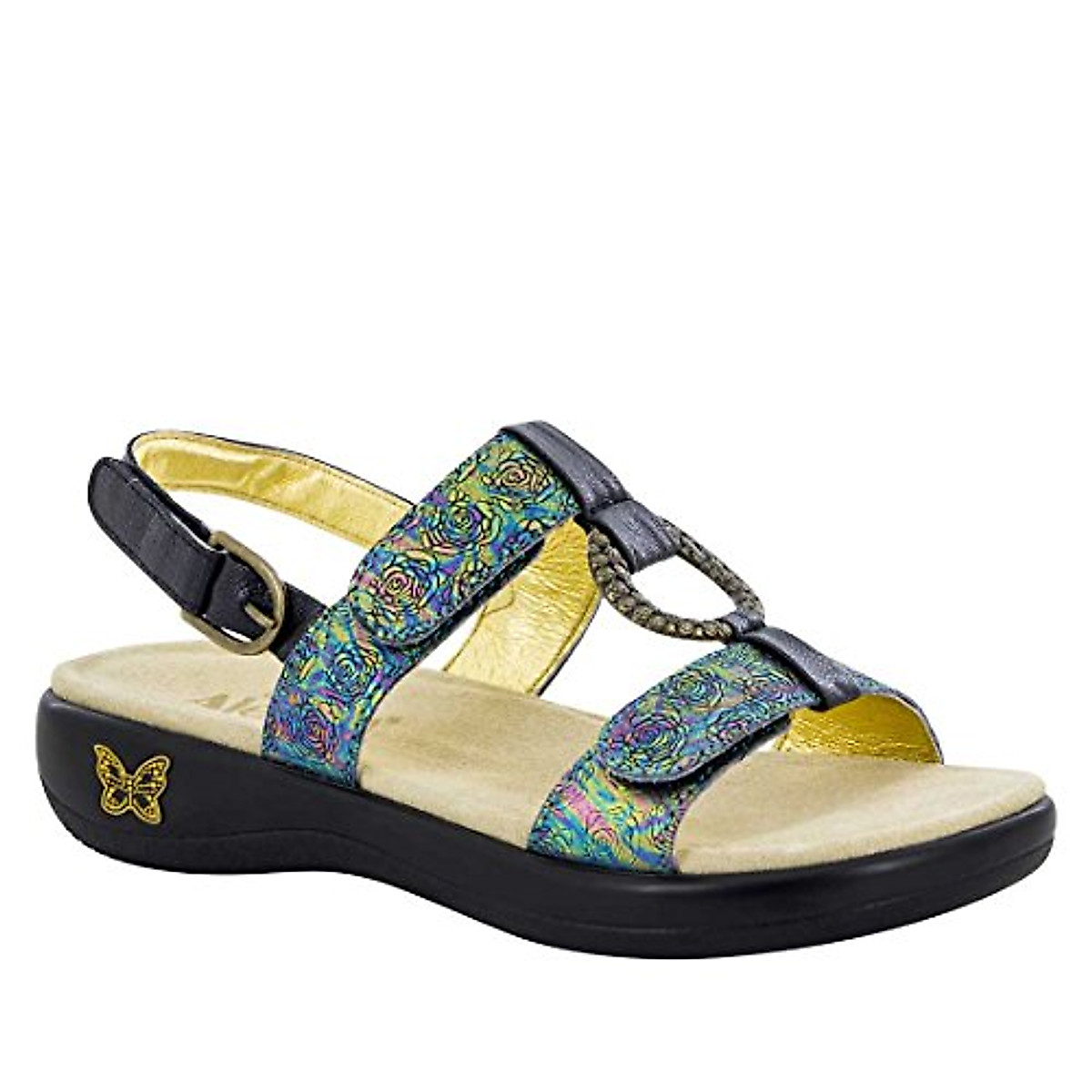 Alegria Womens Julie Abalone Rose Sandal - 36 M