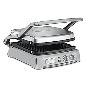 Cuisinart GR-150P1 Deluxe Electric Griddler, Stainless Steel