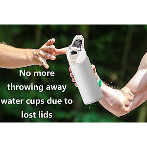 Replacement Lid Cap for Owala Freesip Water Bottle, One Button Push-To-Open Bottle Top Cap Compatible with Owala Cup 16oz 24oz 32oz 40oz, BPA-Free Stopper Cap for Owala Leak-Proof Lid (Black)