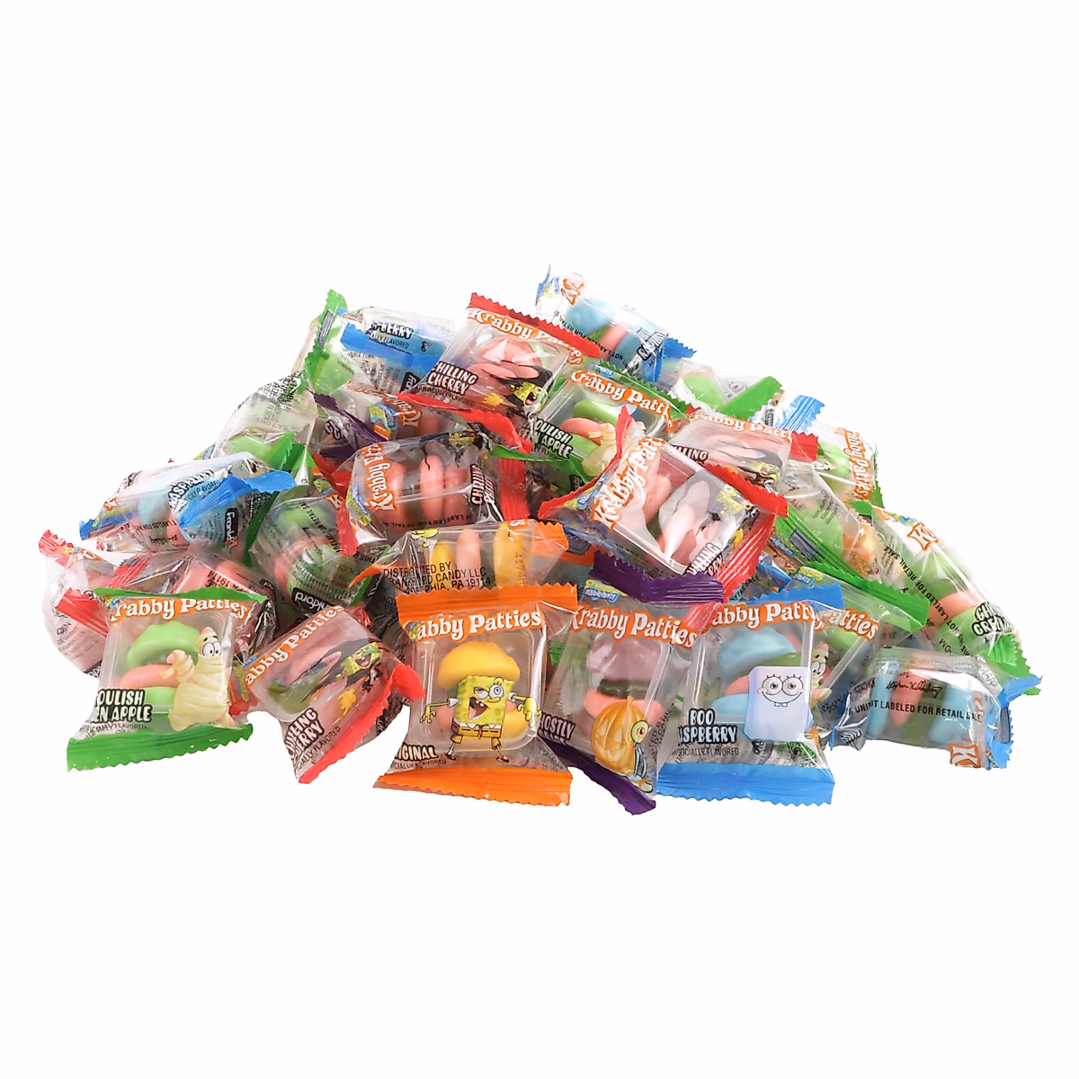 Frankford SpongeBob SquarePants Advent Calendar-24 Days of Krabby Patty Treats, Countdown to Christmas, 7.62 Ounces