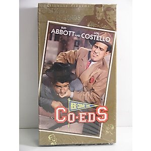 Bud Abbott and Lou Costello---Here Come The Co-eds---VHS Video Tape