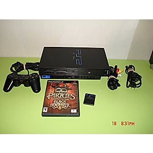 PS2 Phat Console - Black w/1 Game