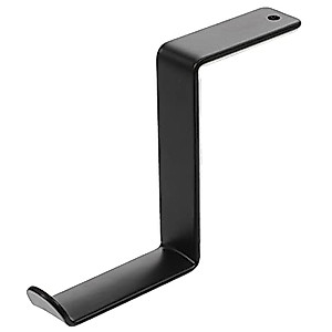 ibasenice Stand Hanger Metal Space Save Headphone Hanging Hook Gaming Headset Holder for Home Table Wall Mounted Tool (Black)