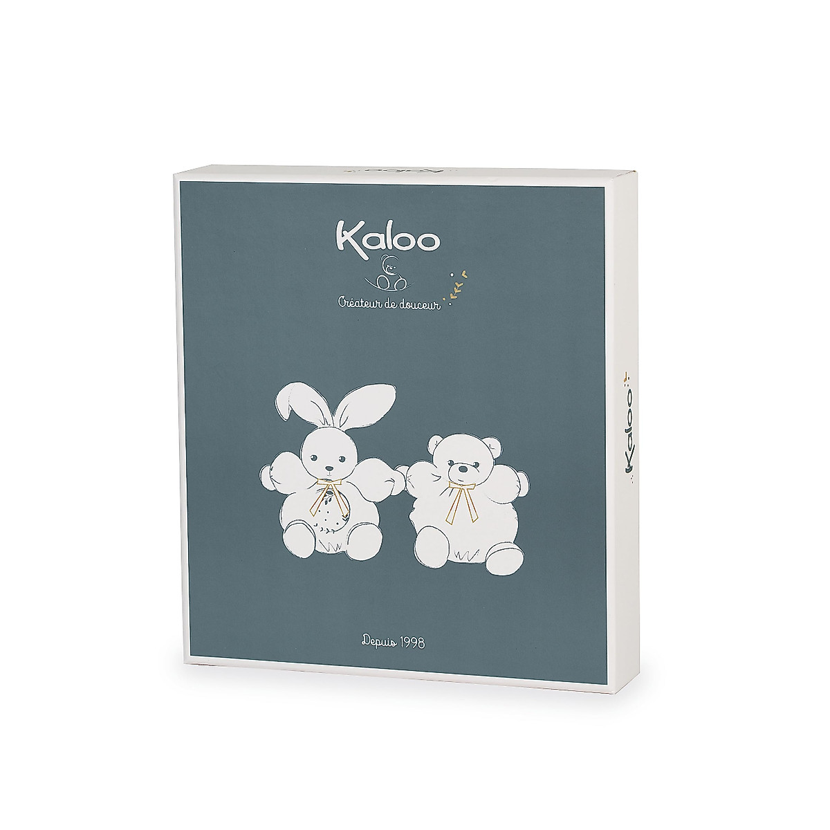 Kaloo Perle - 4 Knots Comforter Bear - Blue - 20 cm