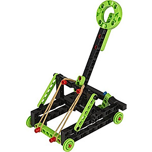 Thames & Kosmos Catapults & Crossbows Science Experiment & Building Kit | 10 Models of Crossbows, Catapults & Trebuchets | Explore Lessons In Force, Energy & Motion using Safe, Foam-Tipped Projectiles
