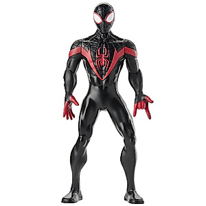 Marvel Miles Morales Toy 9.5-inch Scale Collectible Super Hero Action Figure, Toys for Kids Ages 4 and Up