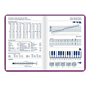 Letts of London Dazzle Academic Weekly Planner, August 2023 to July 2024, Week-to-View, Sewn Binding, Multilingual, A5 Size, 8.25" x 5.875", Purple (C031116-24)