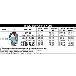 SHEWIN Womens Striped Color Block Lightweight Knit Sweater Hoodies Casual Long Sleeve V Neck Drawstring Pullover Sweatshirts Fall Sweaters for Women 2023,US 12-14(L),Sky Blue