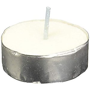 CANDLE-LITE 4231595 Unscented Tealight Bag, White