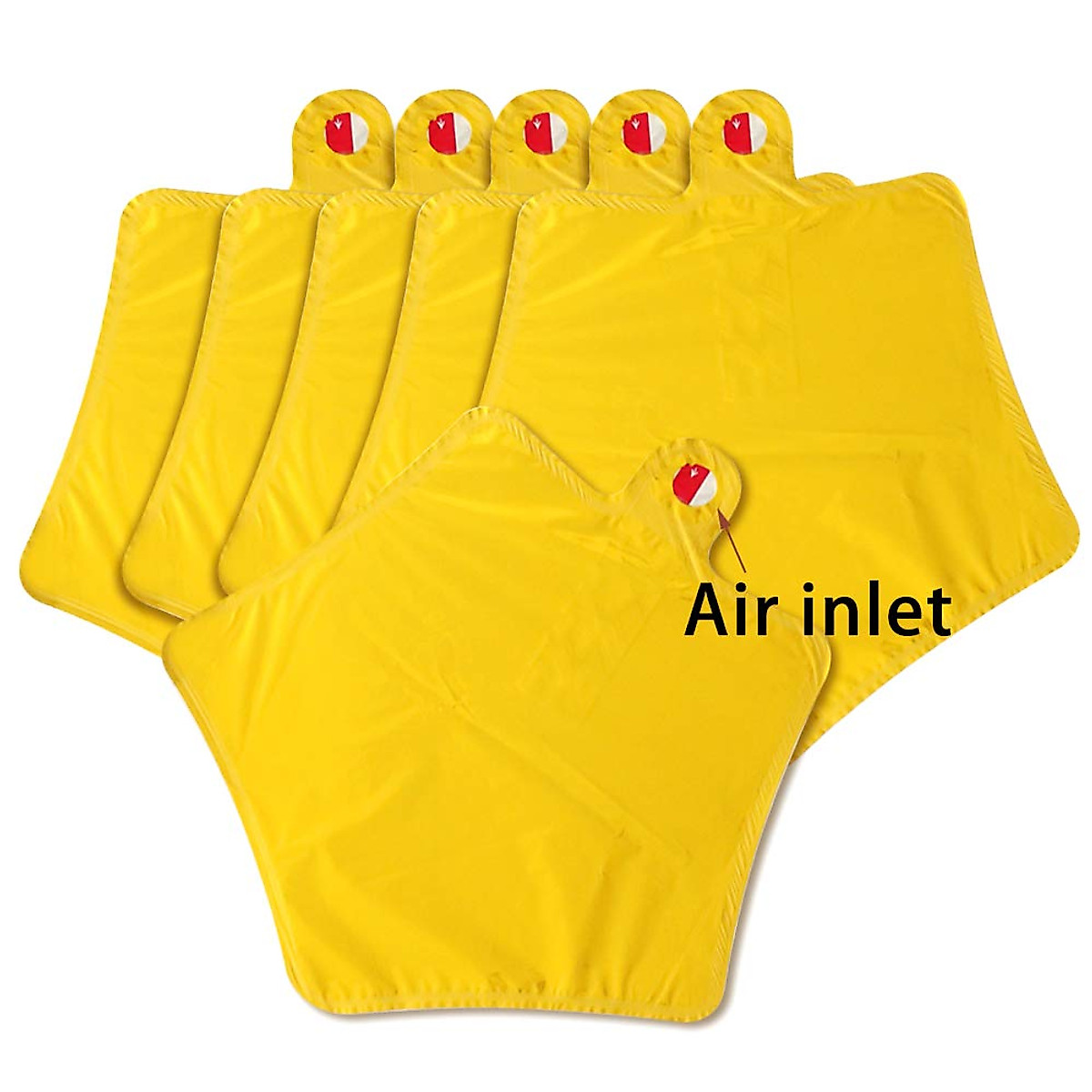 Weoxpr 4 Pcs 36 Inch Large Moon Foil Balloons and 20 Pcs 10 Inch Gold Foil Star Balloons Mylar Balloon Helium Metallic Balloons for Party Wedding Baby Shower Decoration