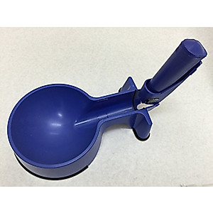 The Easy-Clean Auto-Fill Water Bowl with (5-Foot) Long Stainless Steel Hose, 32 ounces,Blue