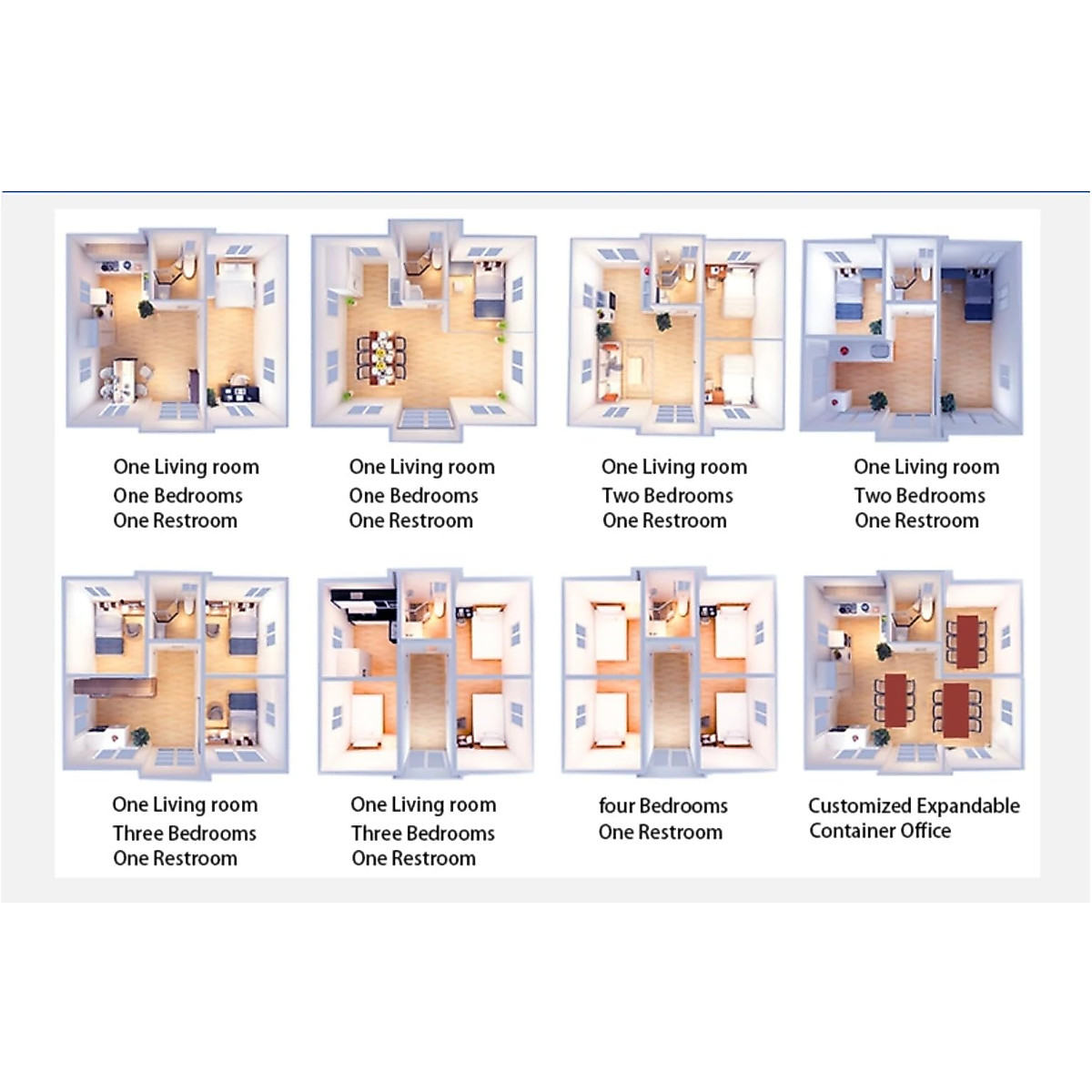 Home Office Room Foldout 20ft Prefab Houses Foldable 3 Rooms Mobile Fold Out China Folding Container House