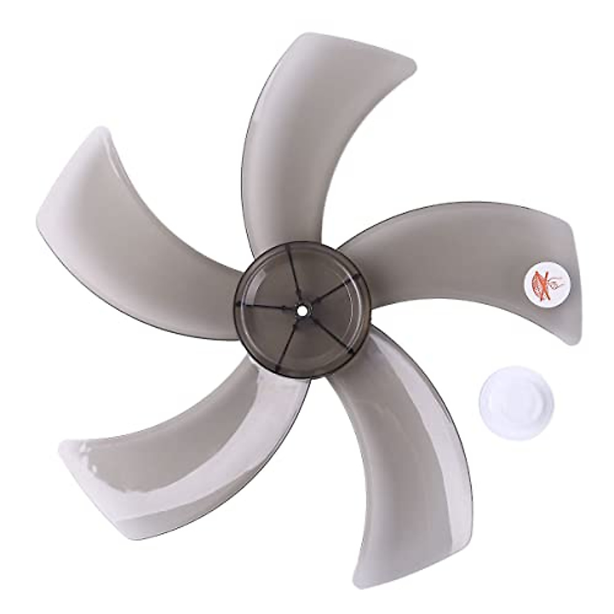 YiZYiF Universal Plastic 5 Leaves Fan Blade Household Standing Pedestal Fan Table Fanner Replacement Part General Accessories Black 16 inches