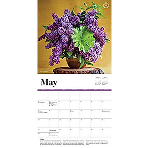 Martha's Flowers 2021 Wall Calendar