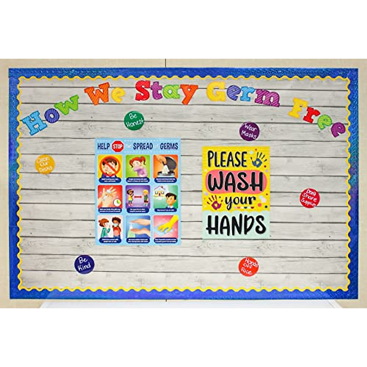 Teacher Created Resources Playful Patterns Bold Block 4" Letters Combo Pack (TCR3851)