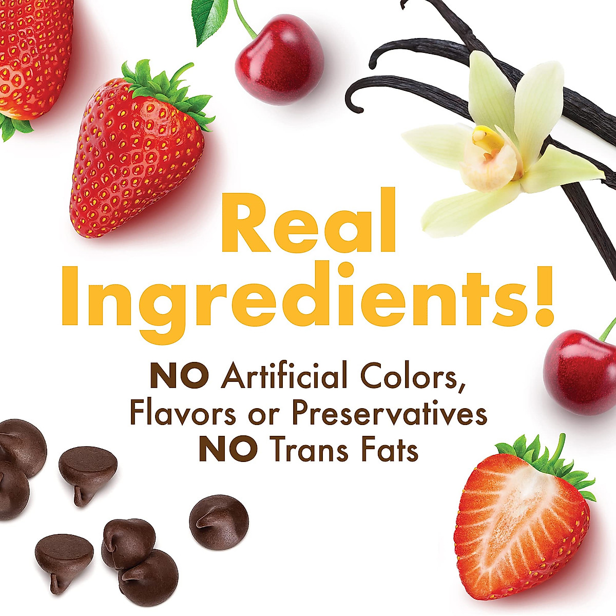 Triple Scoop Ice Cream Mix, Starter for use with Home Ice Cream Maker, Non-Gmo, No Artificial Colors or Flavors, Ready in Under 30 Mins (1, Strawberry)